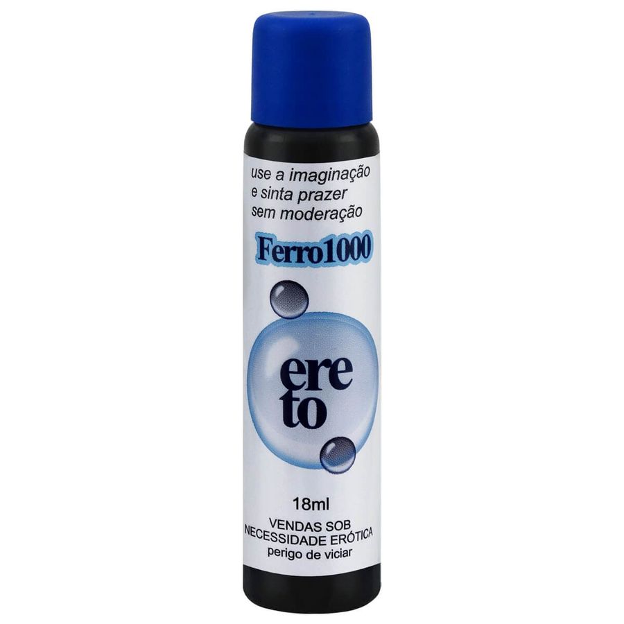 Ferro1000 Ereto Retardante Masculino 18ml Secret Love em 10X Sem Juros