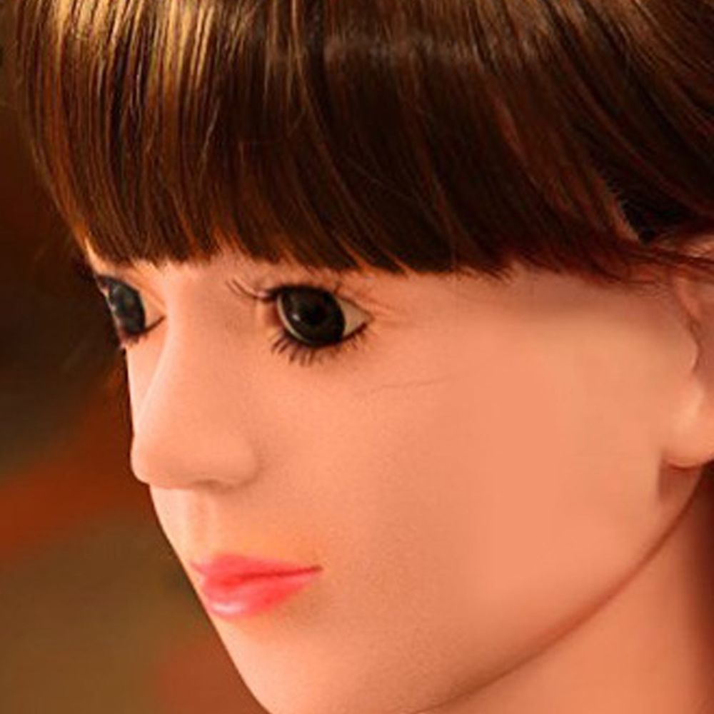 Boneca Inflável em Tamanho Real com Cabelos Longos, Vagina e Ânus em ...