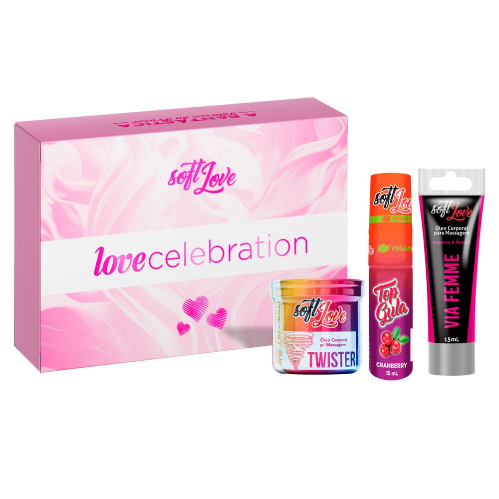 Kit Love Celebration Soft Love em 10X Sem Juros - Miess