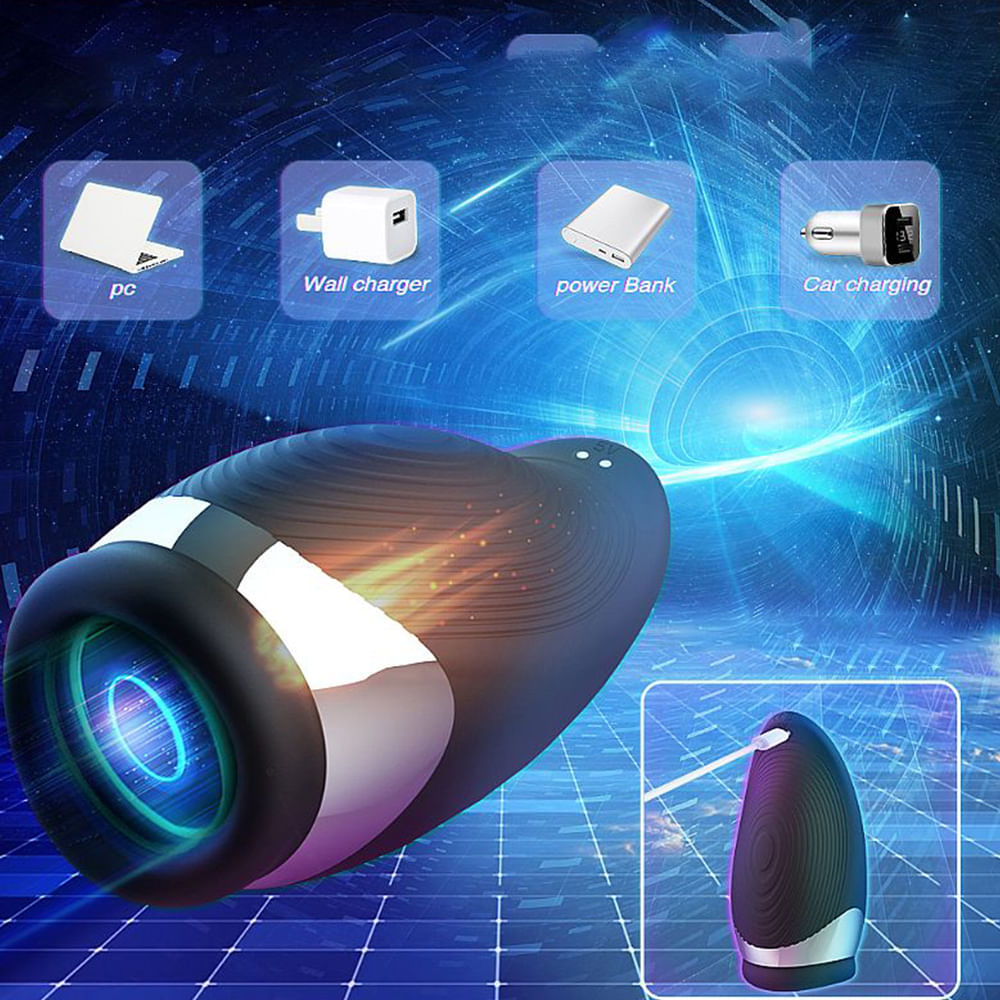 Atlanta S-Hande Masturbador Lanterna com 9 Modos de Vibração e ...