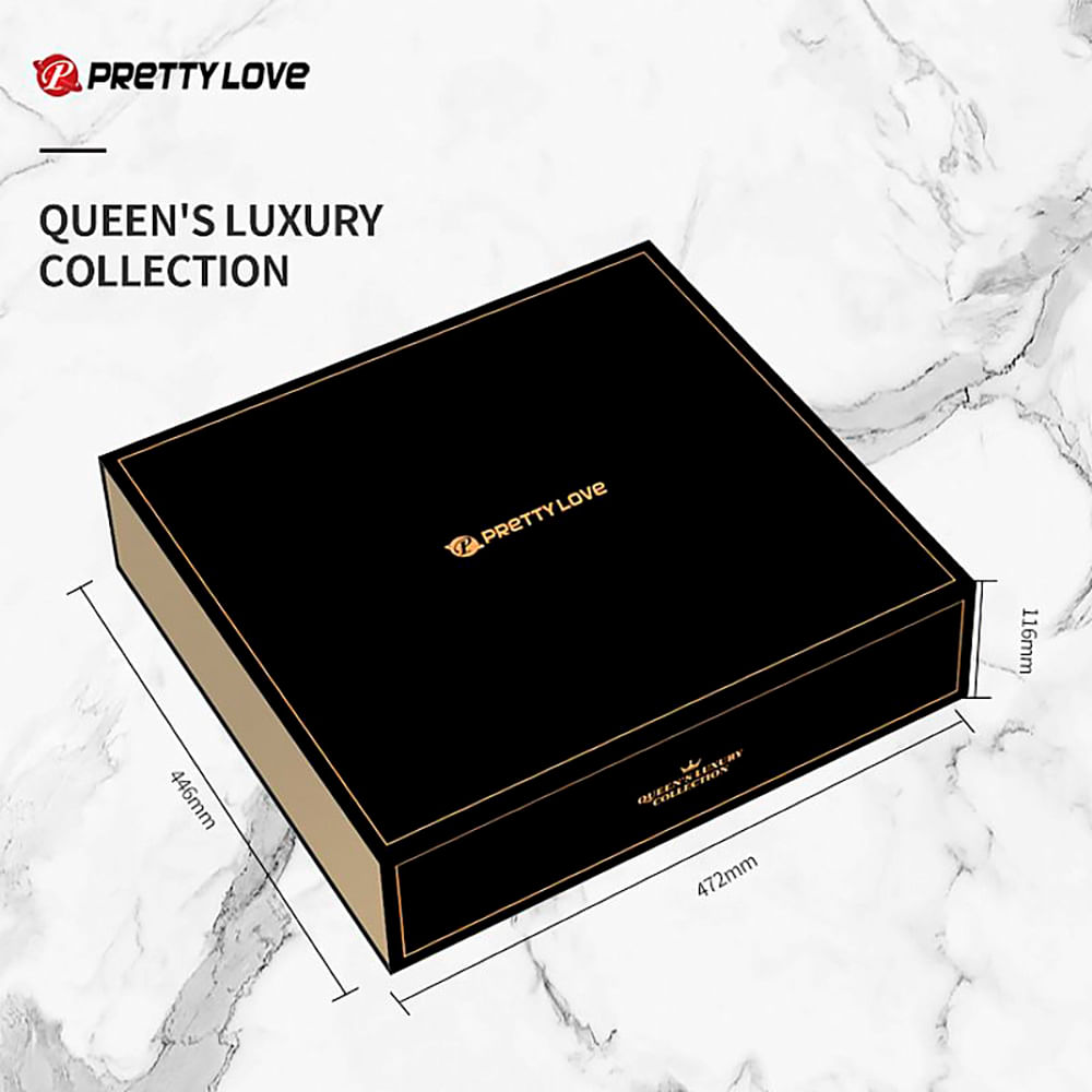 Pretty Love Queens Luxury Kit 12 Itens Vibrador e Estimuladores com ...