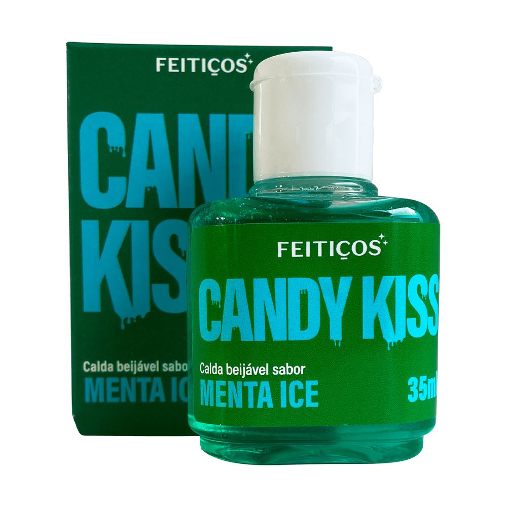 Candy Kiss Ice Calda Beijável com Efeito Gelado 35ml Feitiços ...