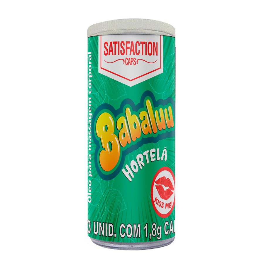 Babaluu Bolinha em Cápsula 3 Unidades Satisfaction Caps | Miess