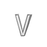 Letras Pratas Para personalização Yaffa Lingerie | Miess