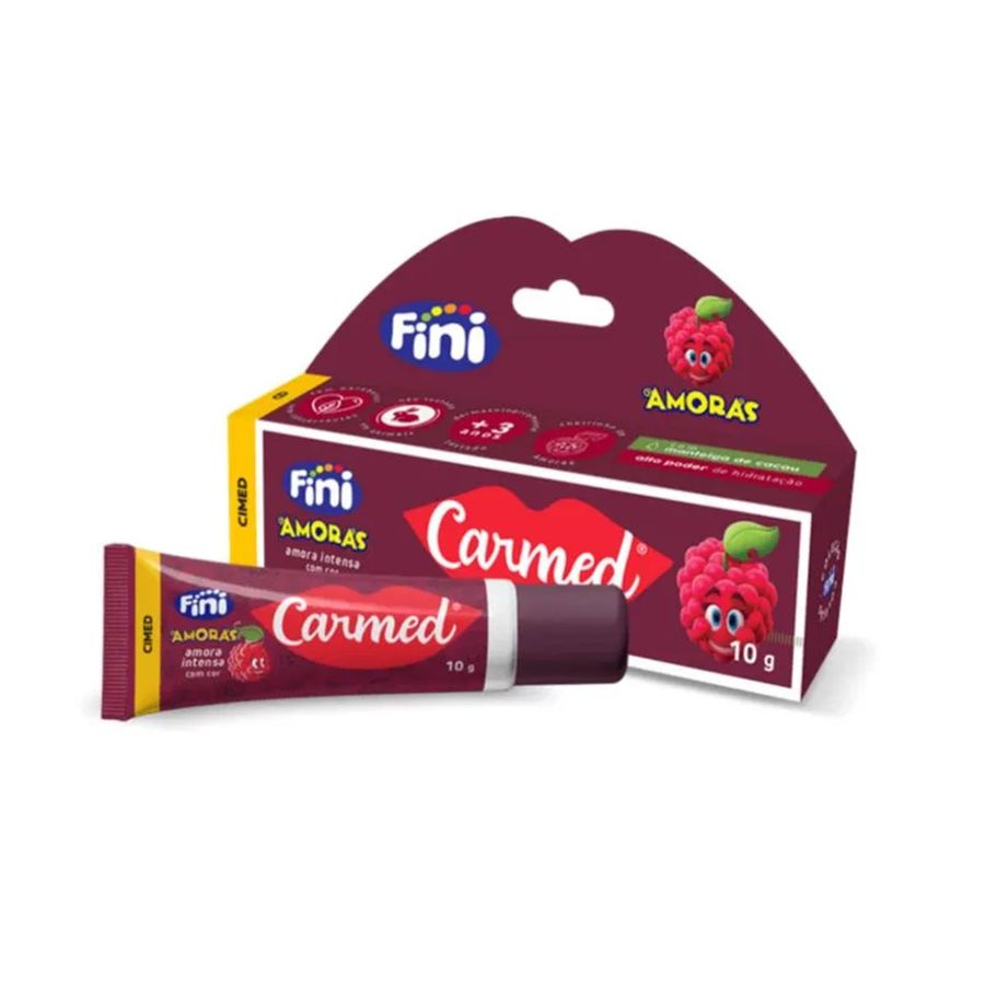 Carmed Fini de Amora Intensa Hidratante Labial Efeito Gloss 10g Cimed