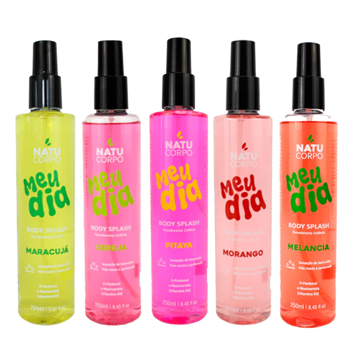 Body Splash Meu Dia 250ml Natucorpo
